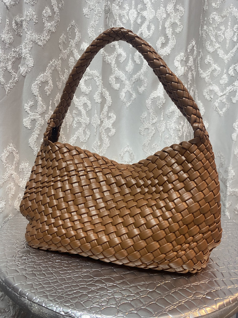 Camel Color Braided Leather Purse w matching Clutch – The Fashion Opera